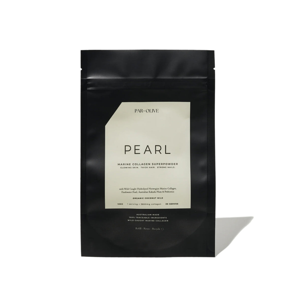 PAR OLIVE Pearl Marine Collagen Superpowder ORGANIC COCONUT – Chakra ...