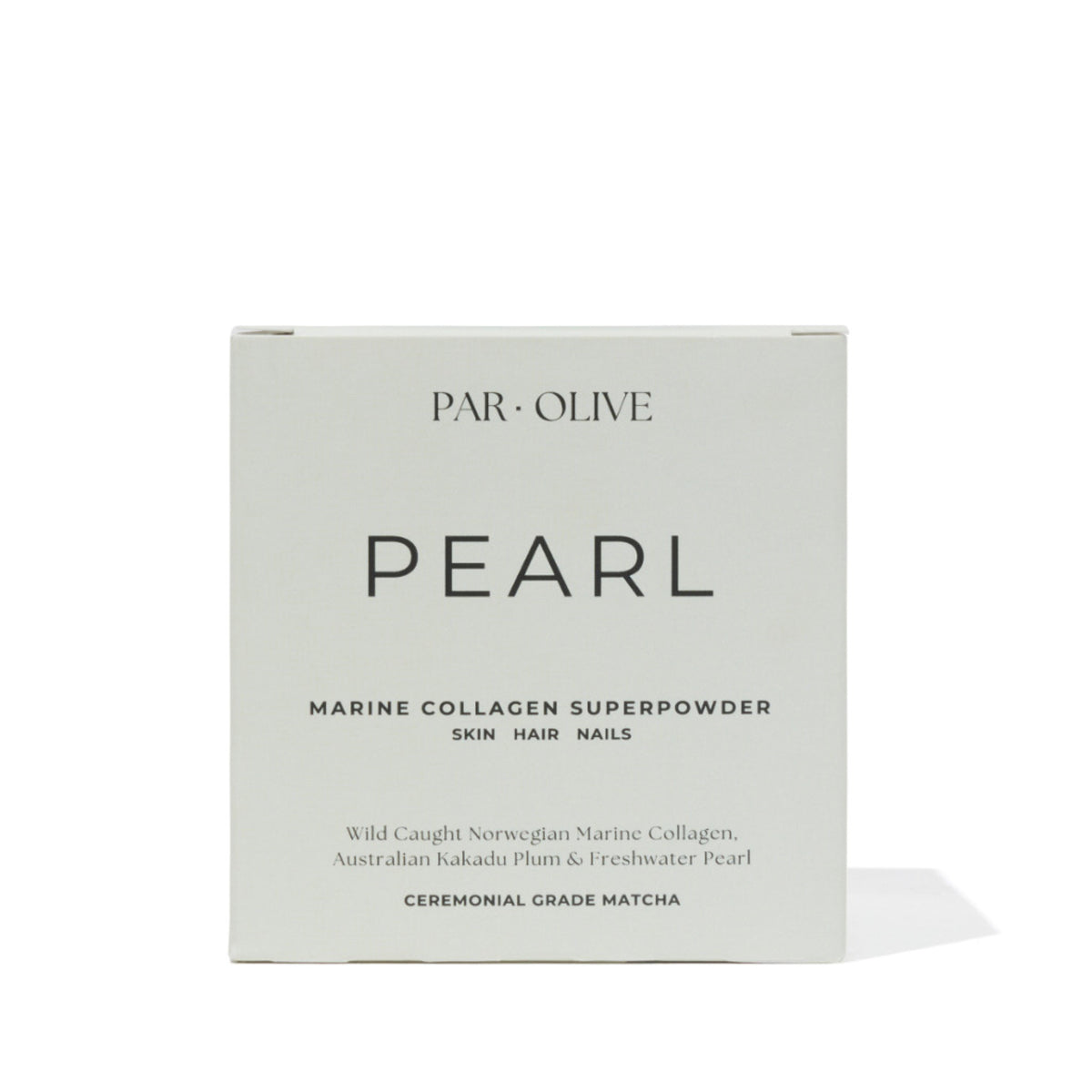 PAR OLIVE Pearl Marine Collagen Superpowder MATCHA – Chakra Intelligent ...